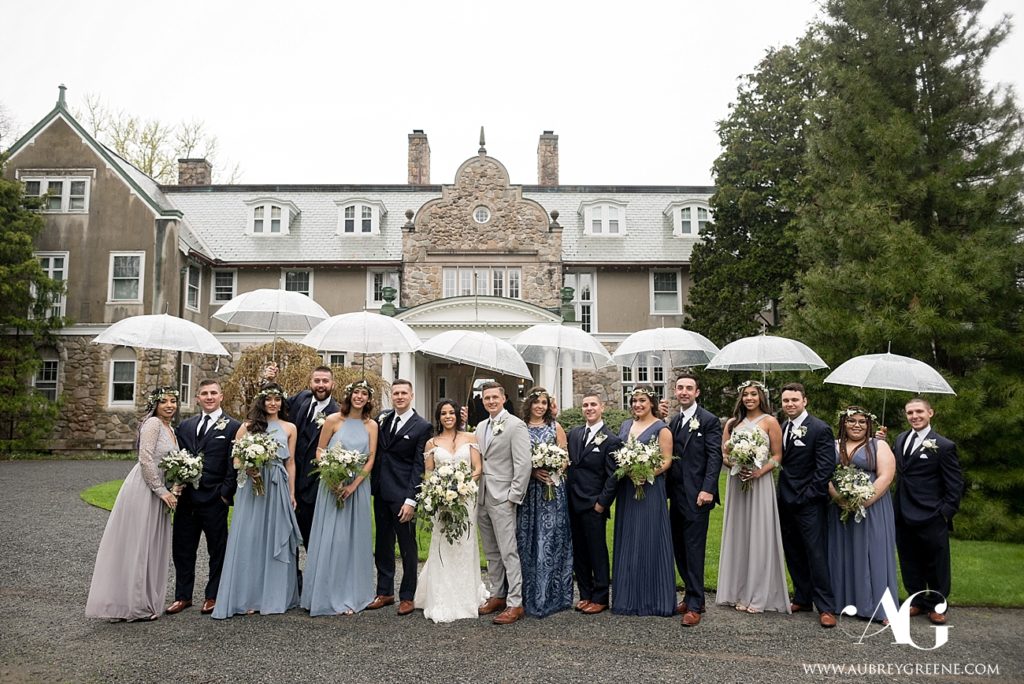 Mansion Wedding in Daffodil Fields - Aubrey Greene Photography